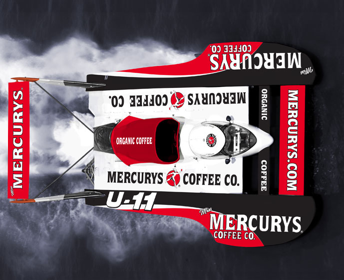 MERCURYS COFFEE CO. TO TITLE SPONSOR U-11 HYDROPLANE – “MISS MERCURYS ...