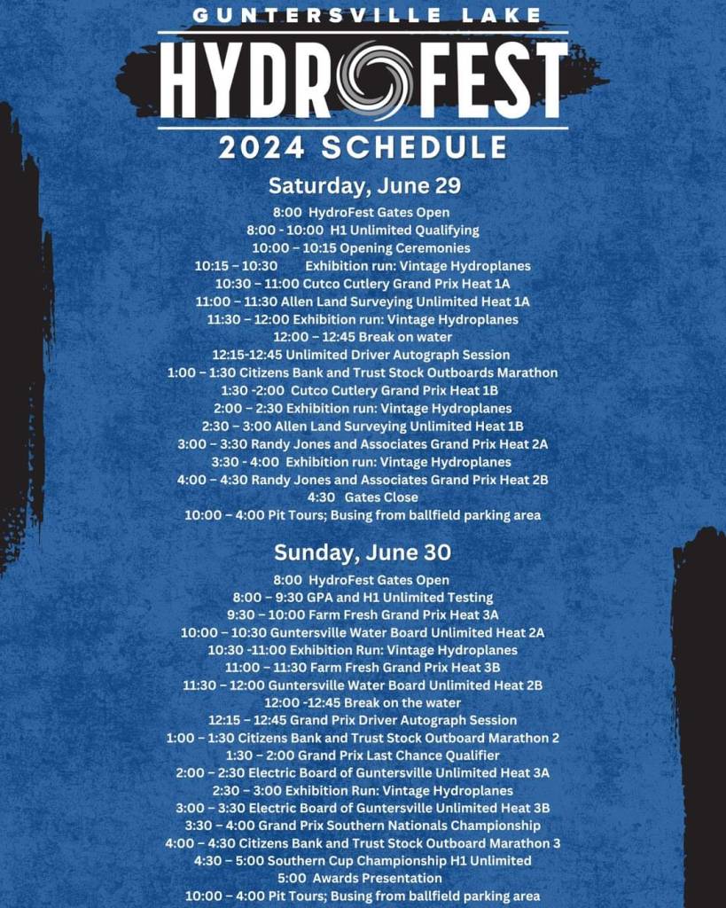 2024 Guntersville Hydrofest – H1 Unlimited 2024 Guntersville Hydrofest – H1 Unlimited
